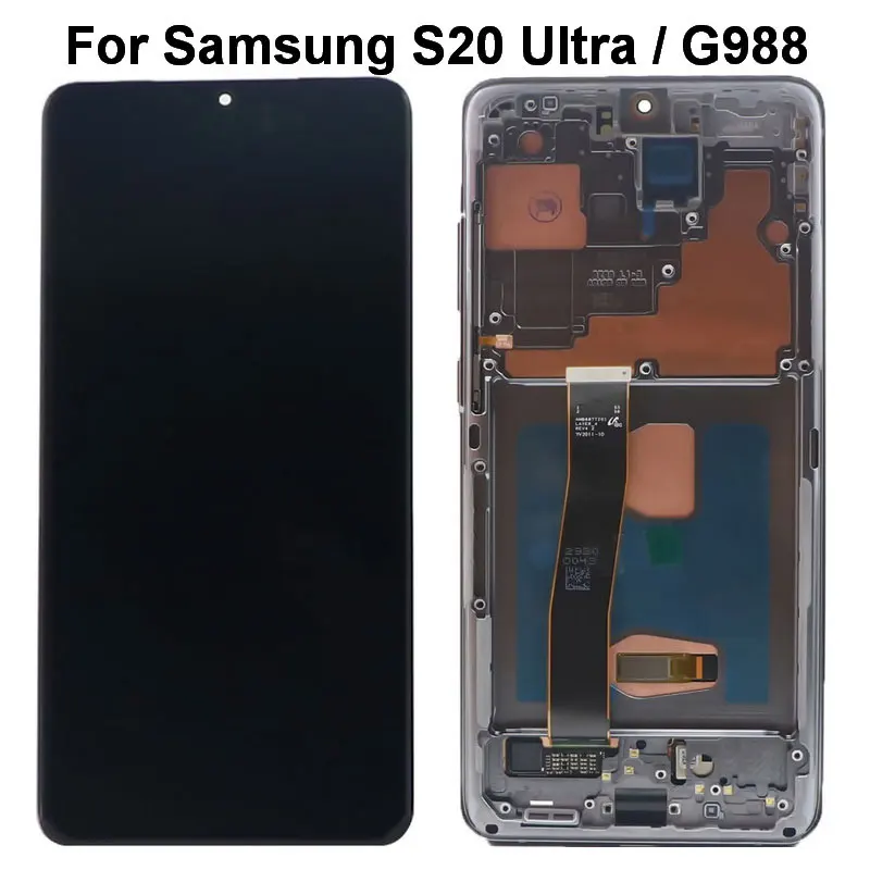 6-9-Super-AMOLED-LCD-Screen-For-SAMSUNG-Galaxy-S20-Ultra-Lcd-G988-G988F ...