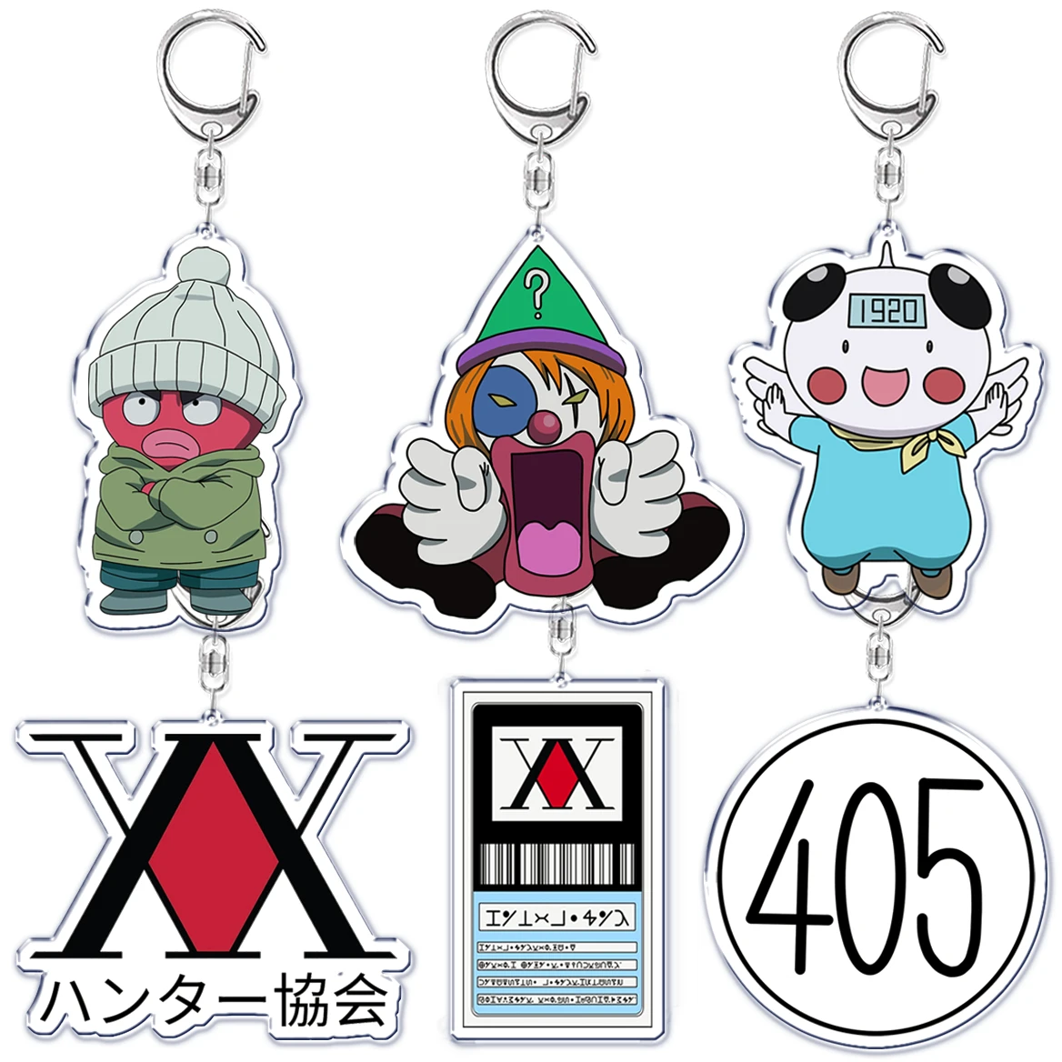Hunter-X-Hunter-Anime-Key-Chain-Key-Ring-for-Accessories-Bag-Hisoka ...