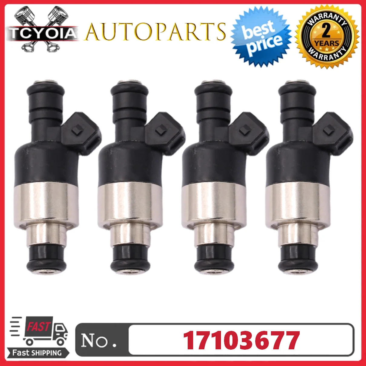 4pcs/lot Fuel Injectors 17103677 Fits For Daewoo Lanos Cielo Corsa 1.5L ...