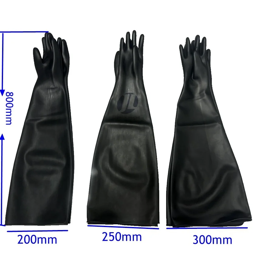 JL полный комплект 800 мм, перчатки для пескоструйной обработки ...