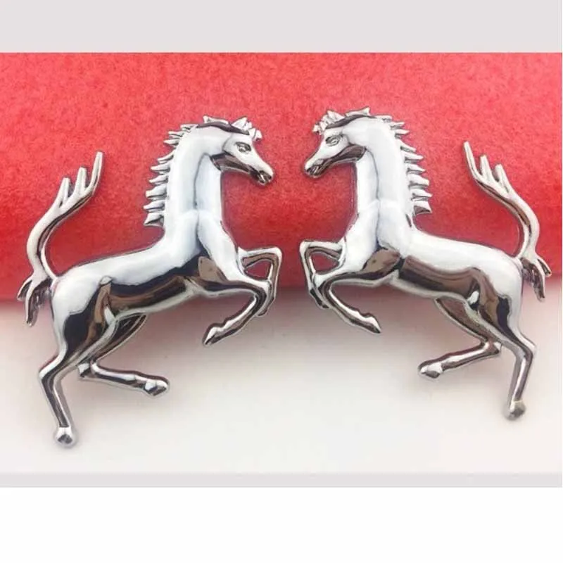 3D-Metal-Running-Horse-Emblem-Decal-Stickers-For-Ferrari-458-488-599 ...