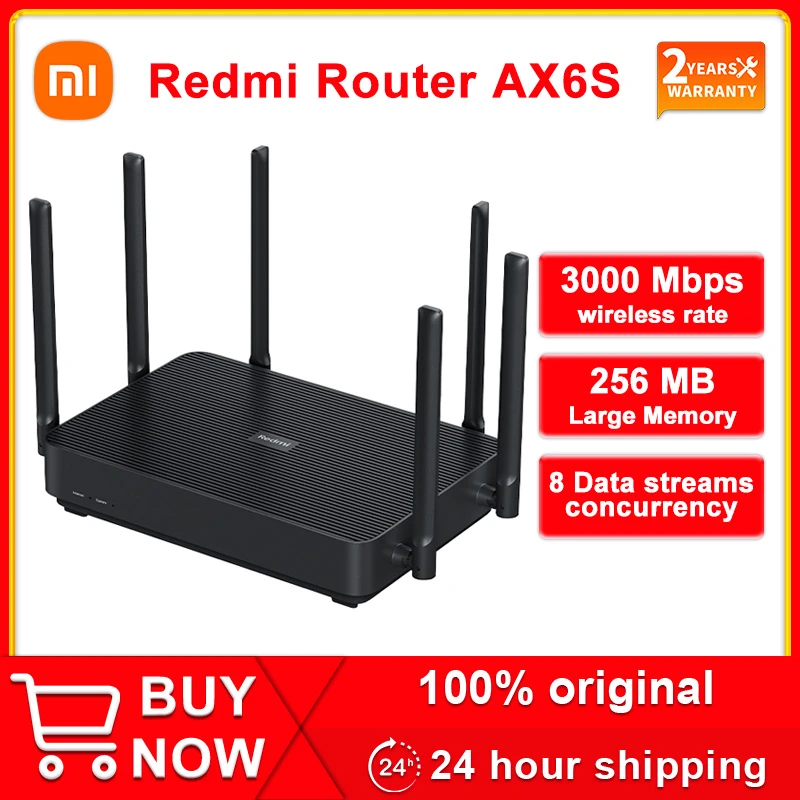 New Xiaomi Redmi Ax6s/ax3200 Wireless Router 3200 Mbps Vpn Mesh Wifi 6 ...