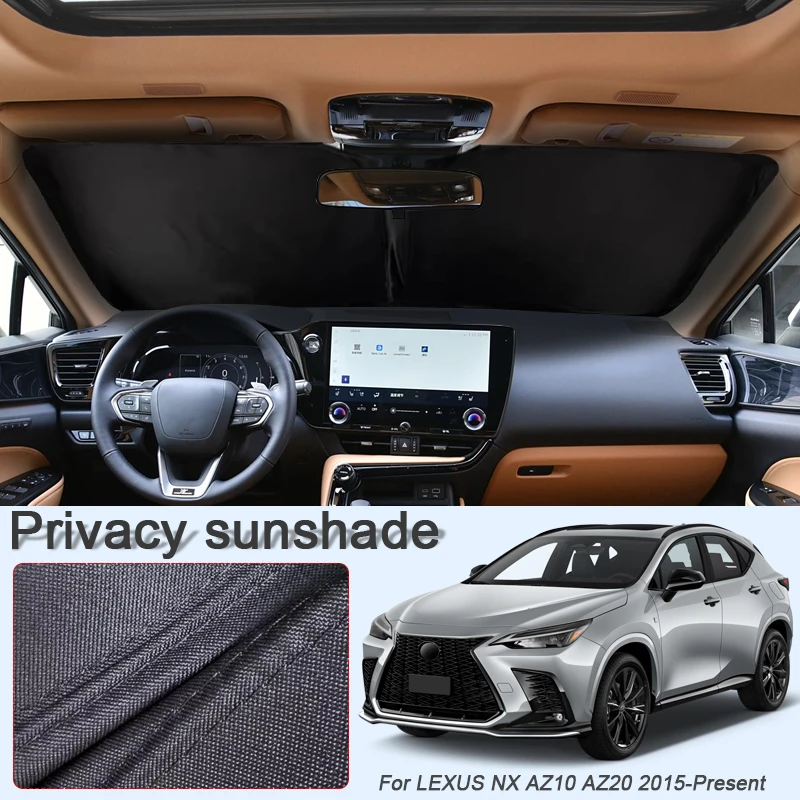 Car Black Windows Privacy Sunshade For LEXUS RX AL20 ALA10 2016-2026 ...