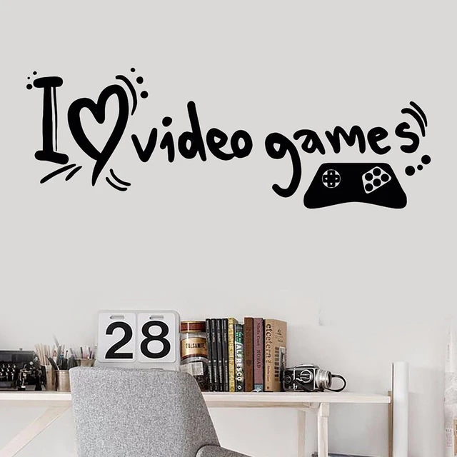 Game Room Vinyl Wall Decals