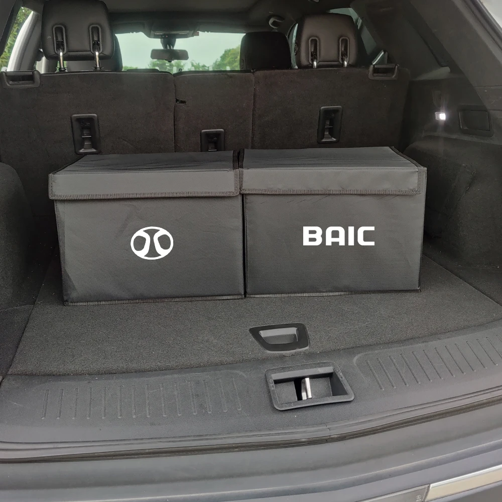 1PC Car Trunk Folding Organizer Storage Box For Baic BJ30 BJ40 BJ60 ...