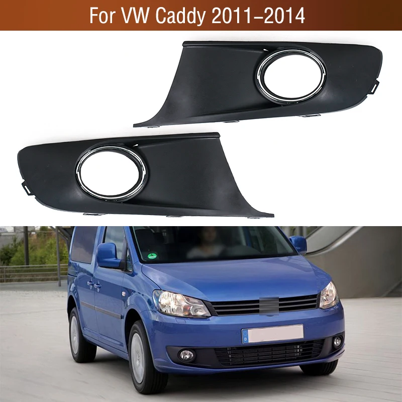 For VW Caddy 2011 2012 2013 2014 Front Bumper Fog Light Lamp Grille ...