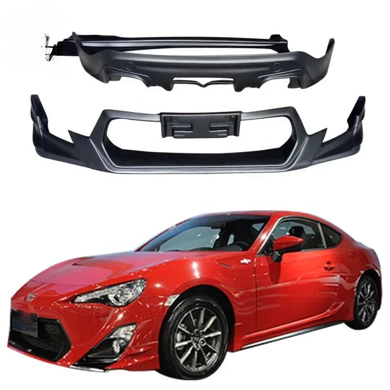 Car-Body-kits-For-Toyota-GT86-2013-2015-TRD-Style-Front-lip-Rear-lip ...