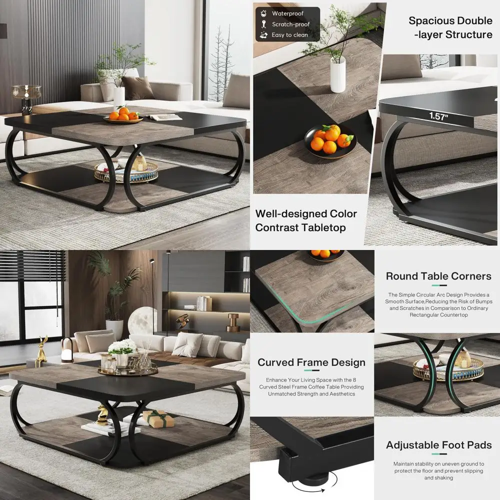 Styling a Large Square Coffee Table: A Complete Guide for Your Living Room