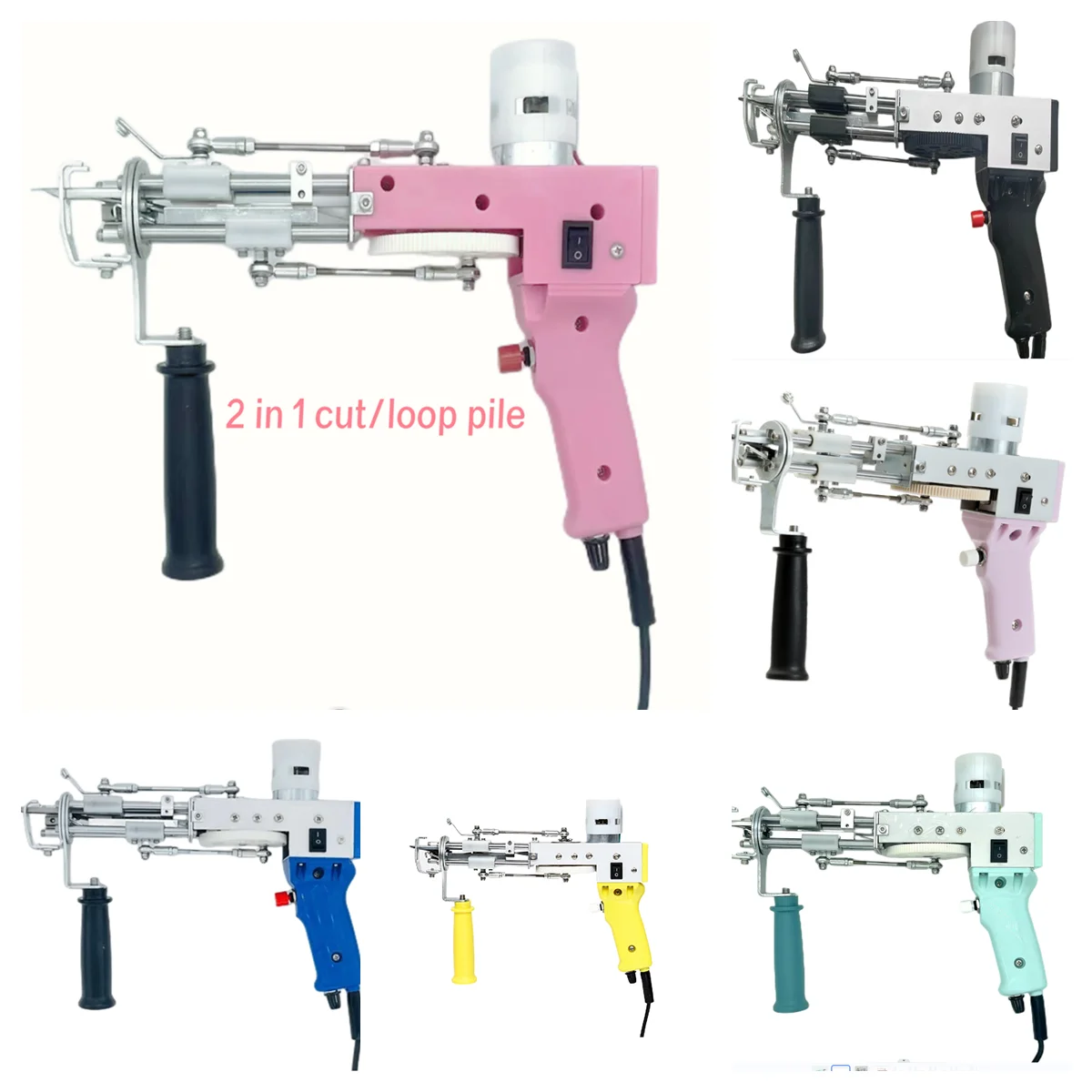 2-in-1-TuftingGun-Electric-Carpet-Weaving-Flocking-Machine-Tufting-Gun ...