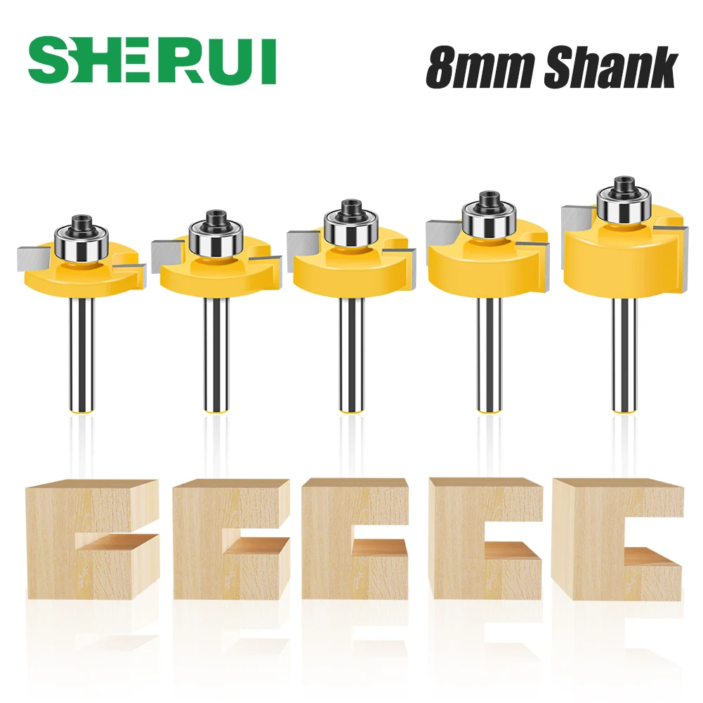 8mm-Shank-T-Sloting-Router-Bit-With-Bearing-T-Type-Rabbeting ...