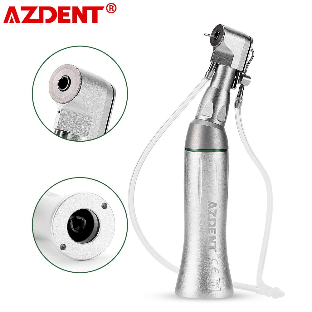 AZDENT Dental 20:1 Reduction Contra Angle Implant Handpiece Low Speed ...