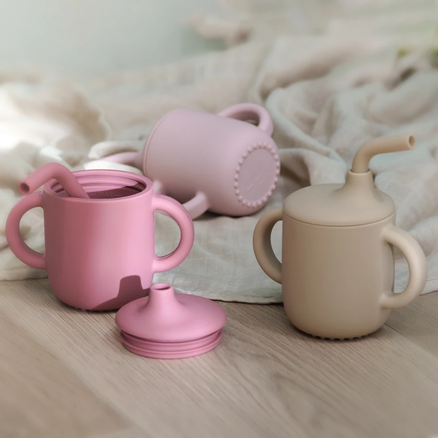 180ML-Portable-Baby-Feeding-Cups-Kids-Learning-Drinkware-Liquid-Feed ...