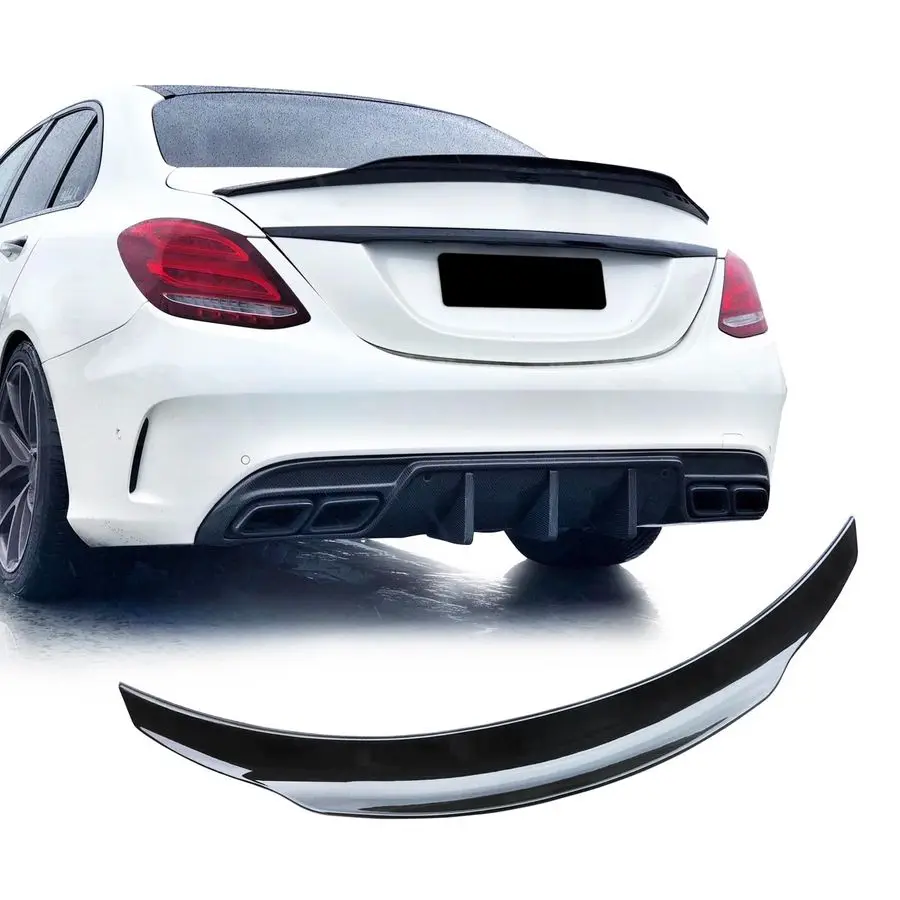 Spoiler Wings for Mercedes Benz C Class W205 20152021 C63 C160 C180 ...
