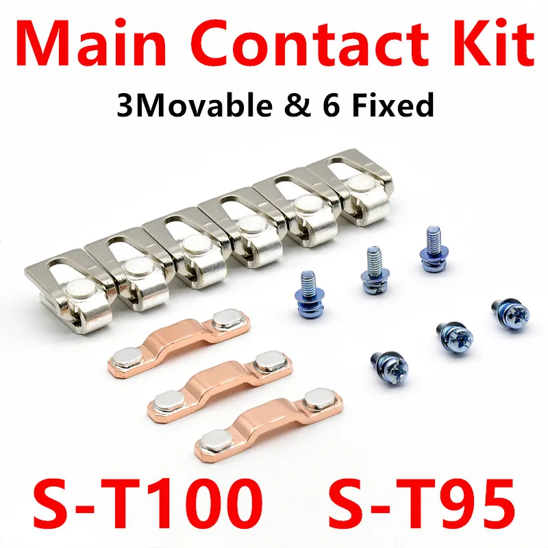Main-Contact-Kit-For-Contactor-S-T100-S-T95-Moving-And-Fixed-Contacts ...