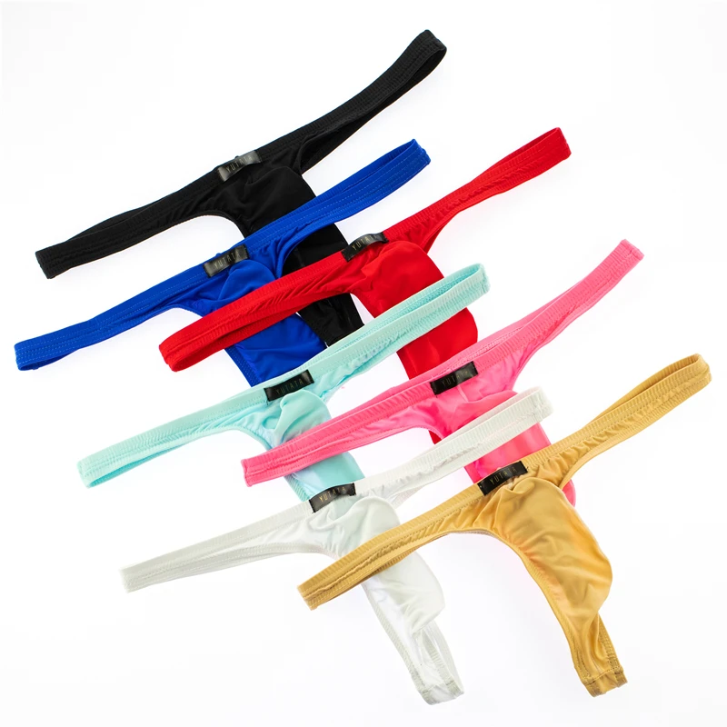 4 Stuks Heren G-string Ondergoed Mannen Sexy Ademende Onderbroek Ijs ...