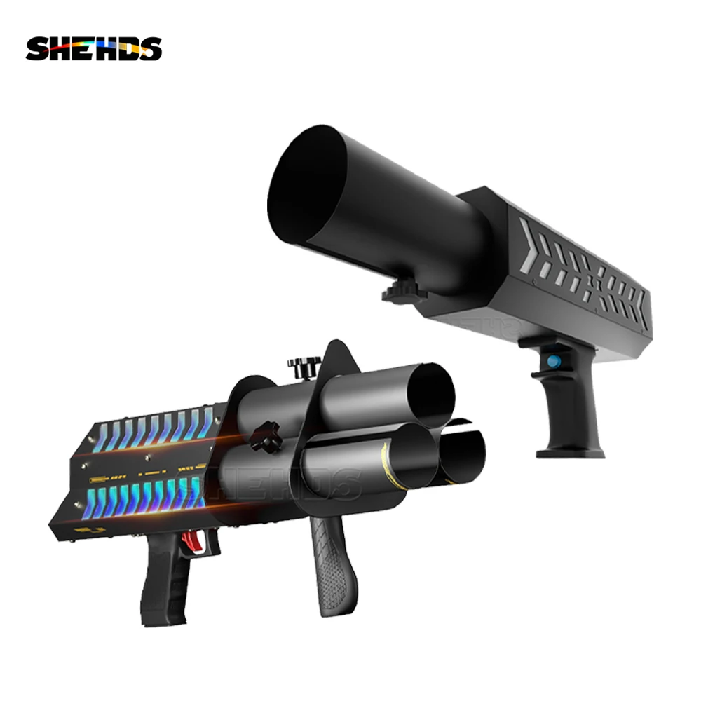 SHEHDS-Electronic-Salute-Cannon-1-3-Heads-Color-Salute-Gun-Battery ...