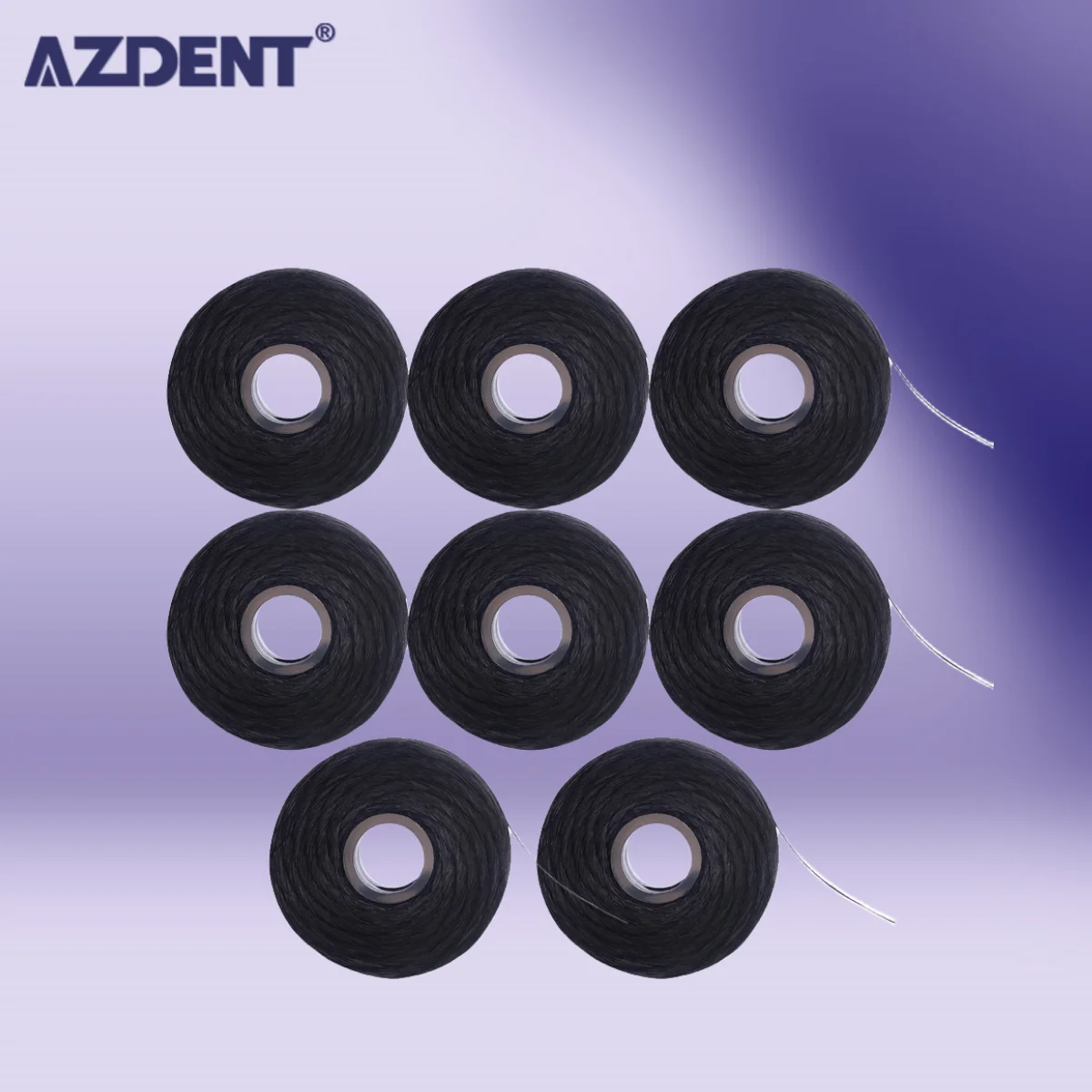 8pc-50M-Bamboo-Charcoal-Dental-Flosser-Built-In-Spool-String-Toothpick ...