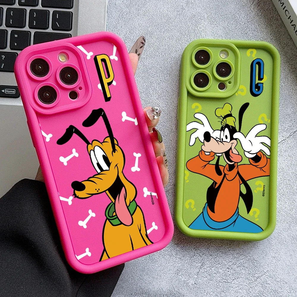 Goofy-Goof-Pluto-Phone-Case-para-iPhone-Soft-TPU-Ladder-Lens-Protection ...