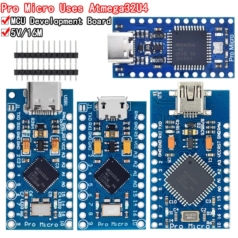 Substitui-o-de-Chip-Original-para-Arduino-Pro-Mini-ATmega32U4-2-pinos ...