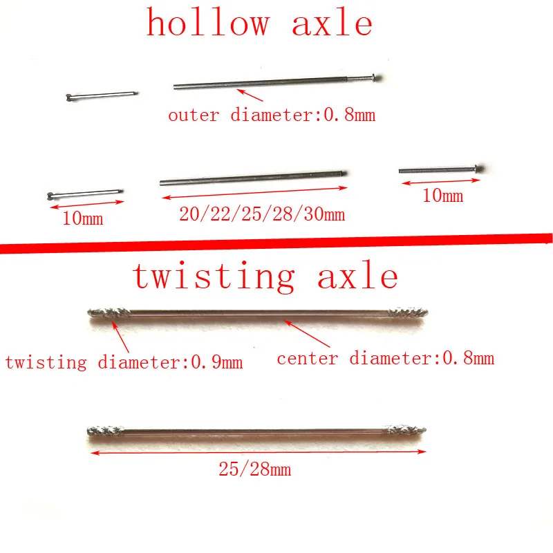 1/64 Wheels Axle of Alloy Diecasting Car Twisting Axle/Embossed Shaft ...