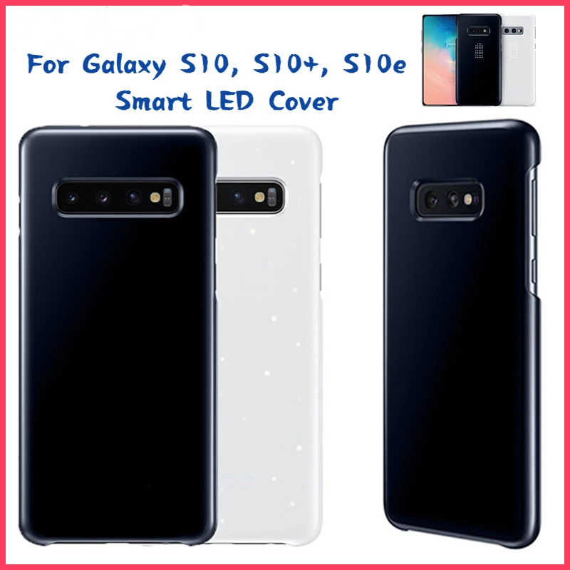 For-Samsung-LED-Cover-For-Samsung-Galaxy-S10Plus-S10E-S10-S10-Plus-SM ...