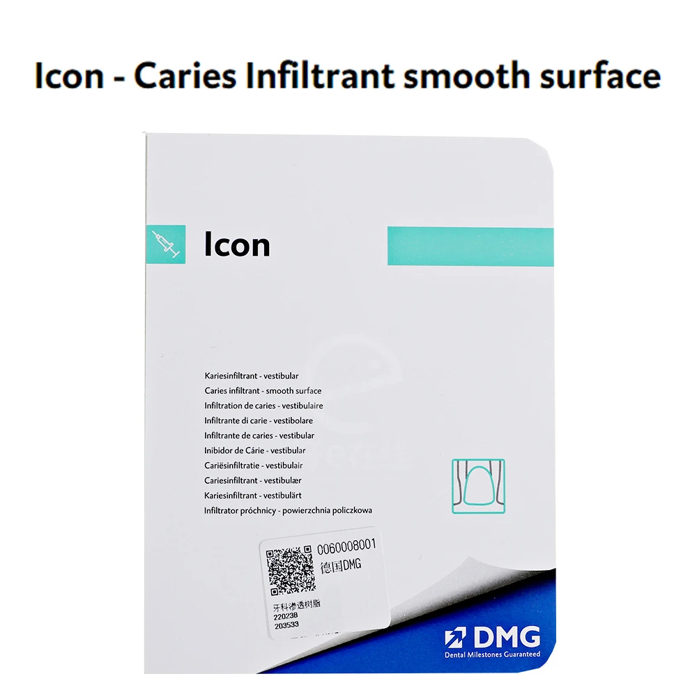 Icon DMG Dental Caries Infiltrant Smooth Surface Tooth Resin ...
