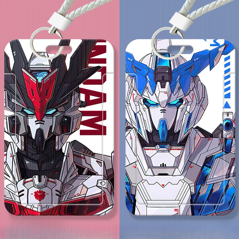 GUNDAM-Anime-DIY-Sliding-Cover-Card-Sleeve-ATIC-Card-Card-ID-Card ...