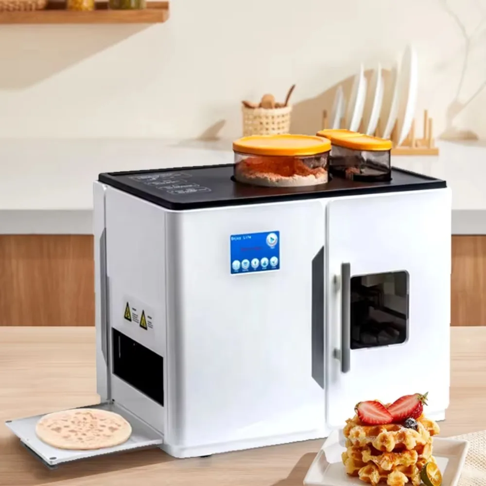 Fully automatic electric flatbread machine household robot pancake ...