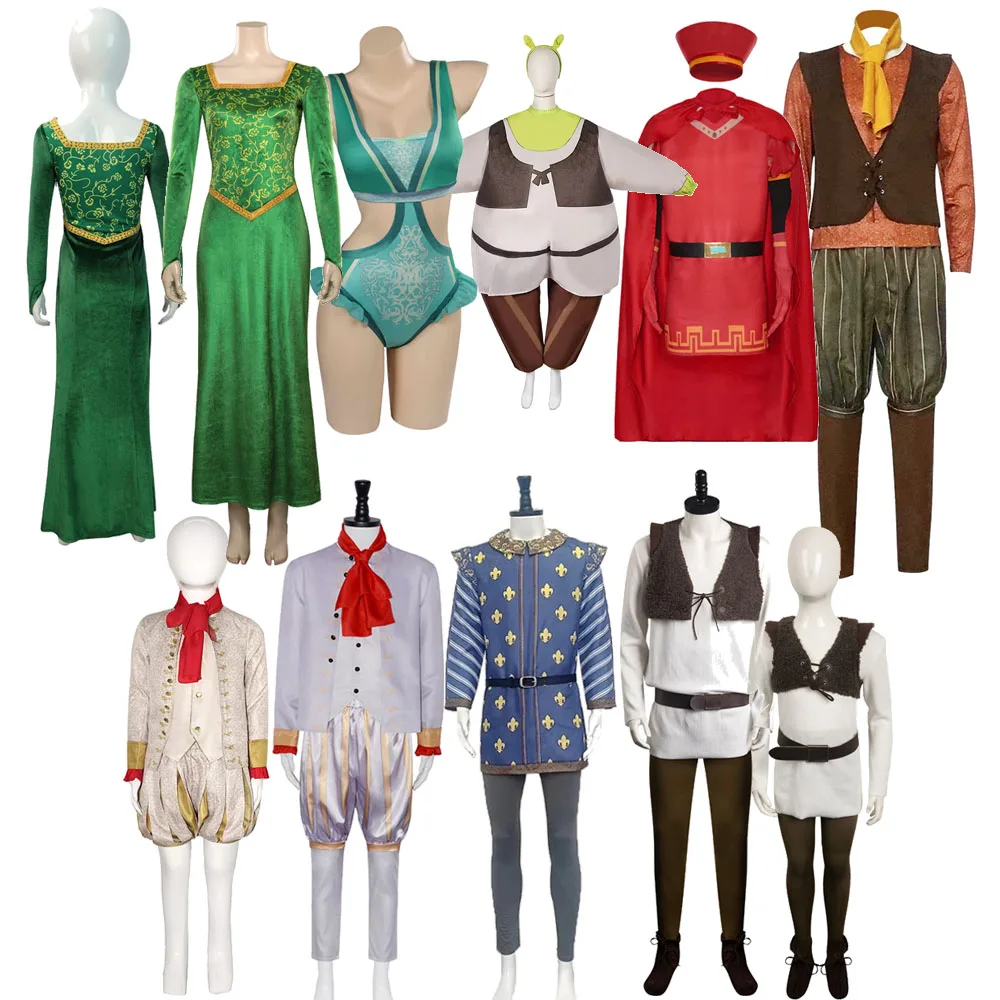 Shrek Cosplay Party Inflatable Costume Hair Band Inflation Pump Outfits ...
