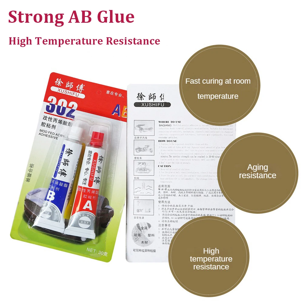 AB-Glue-Kits-Quick-Drying-Epoxy-Resin-Glues-And-High-Temperature ...