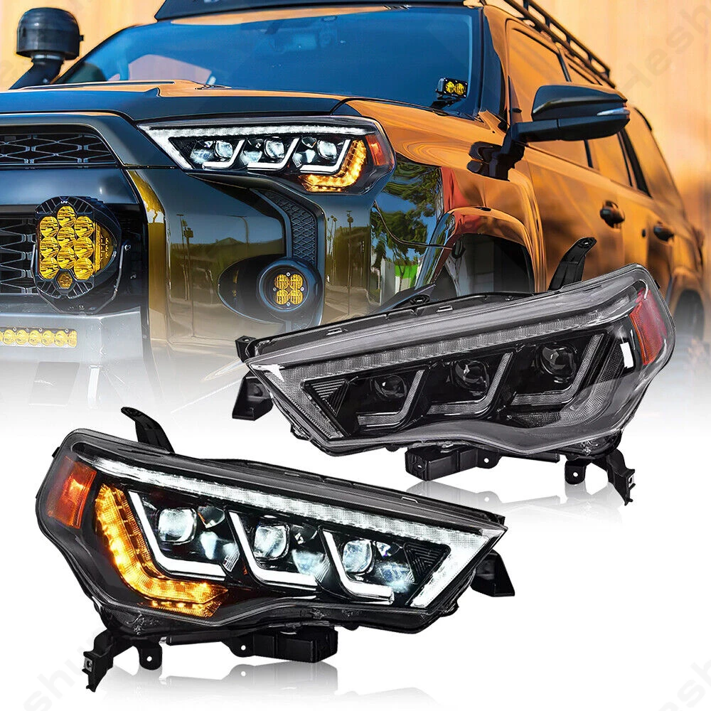 LED Headlights For Toyota 4Runner 4 Runner 5th Gen 2014-2022 TRD Head ...
