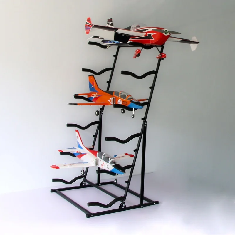 Adjustable Multi-Layer Model Aircraft Storage Rack Indoor Fixed Wing ...