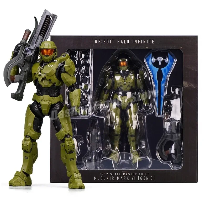 Sentinel-Master-Chief-Action-Figure-PVC-Anime-Collection-Model-MJOLNIR ...