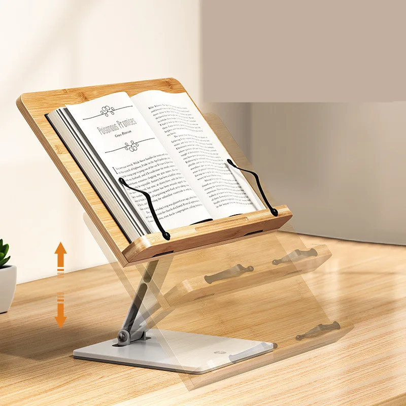 Wooden Bible Reading Rack Adjustable Book Holder Foldable Christ ...