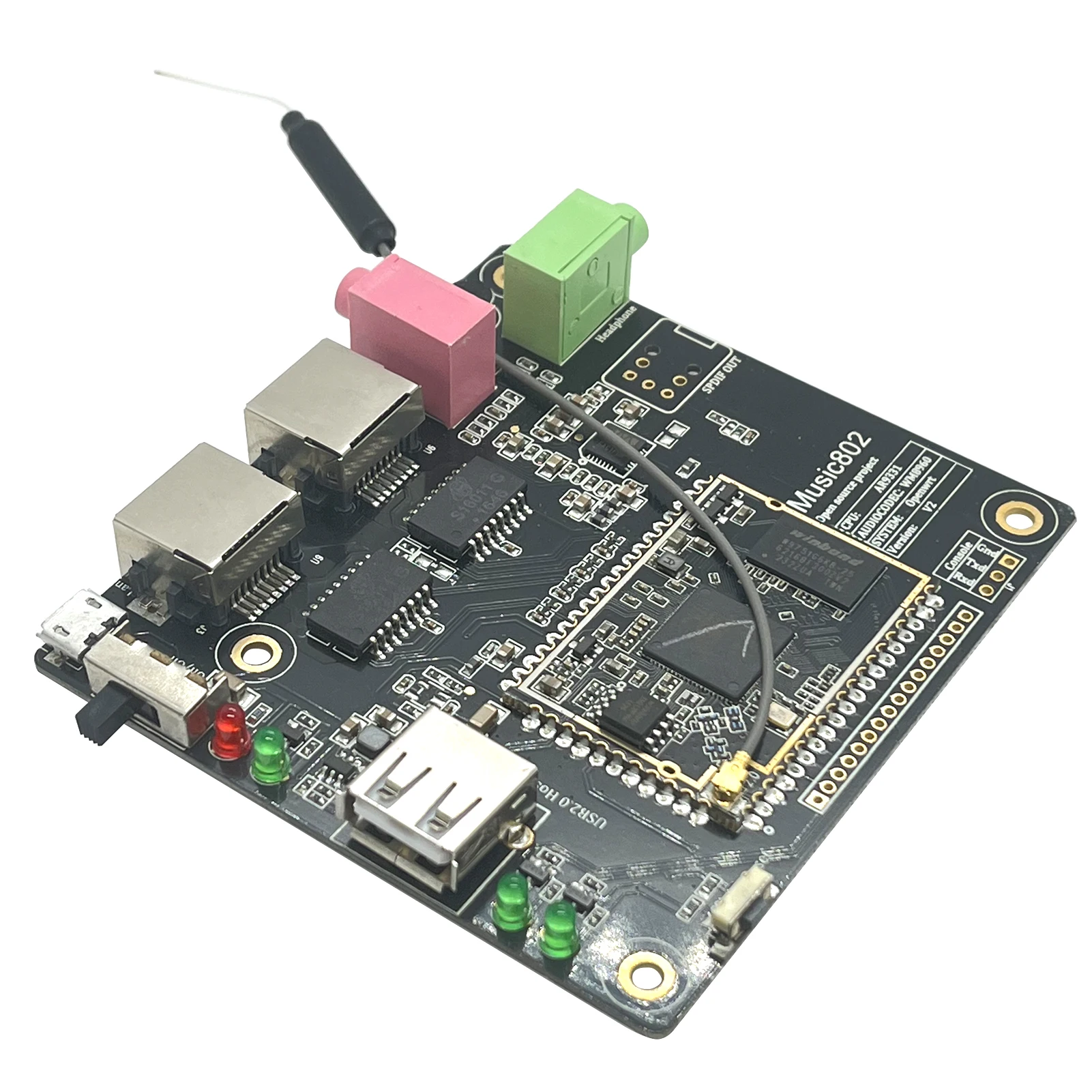 Music802-AR9331-OpenWRT-Open-Source-Board-WiFi-Modules-Open-WRT-with ...
