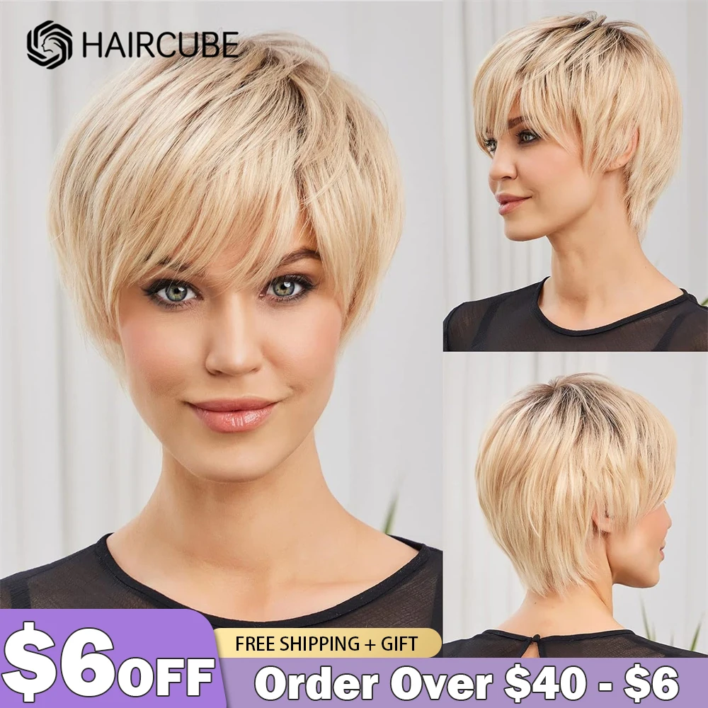 HAIRToxic-Perruque-de-cheveux-humains-coupe-Pixie-pour-femme-perruques ...