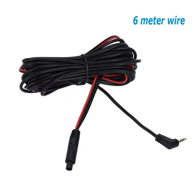 2.5mm 6M/10M aux Extension cable usb 5Pin Recorder car Rear View Backup ...