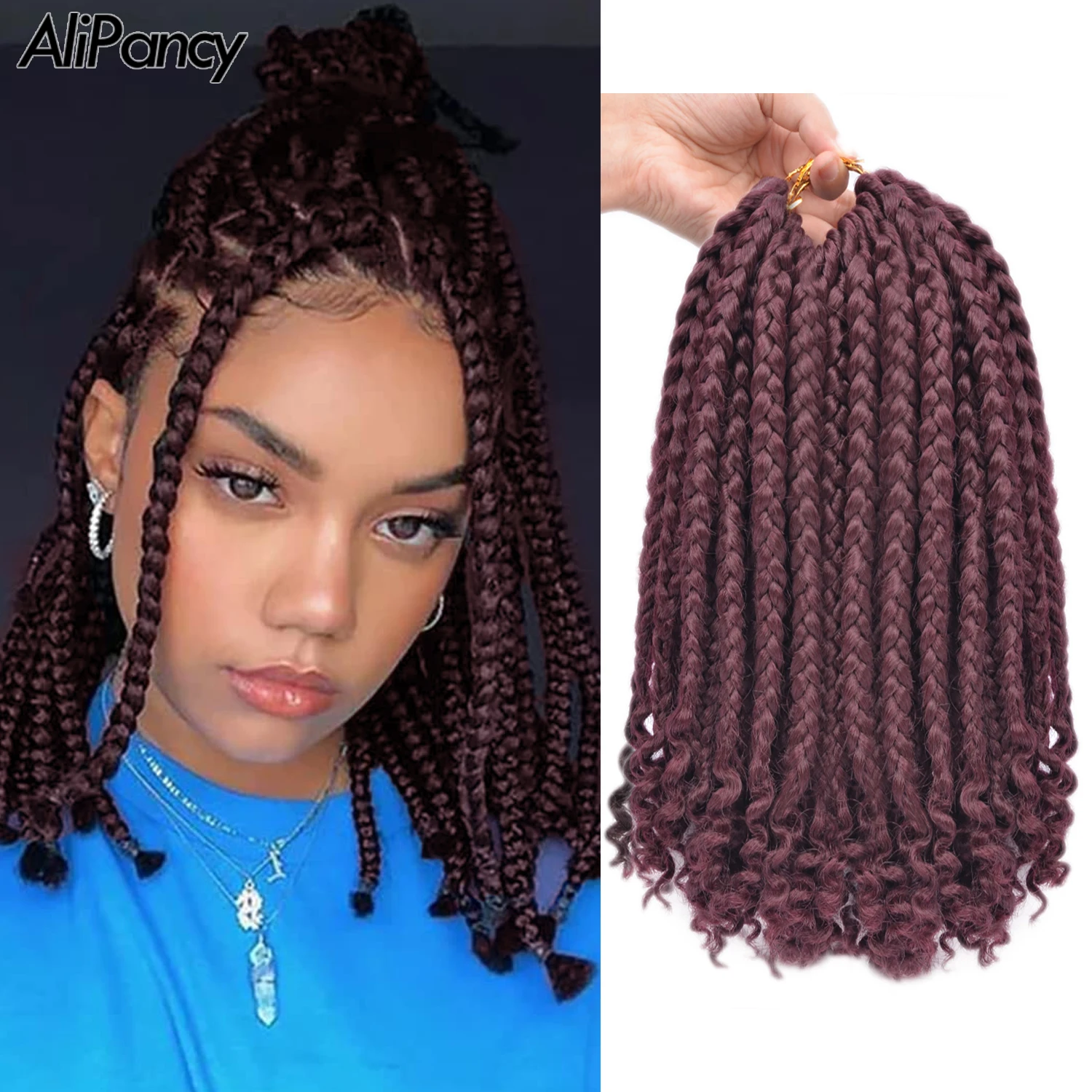 Short Box Braids For Kids