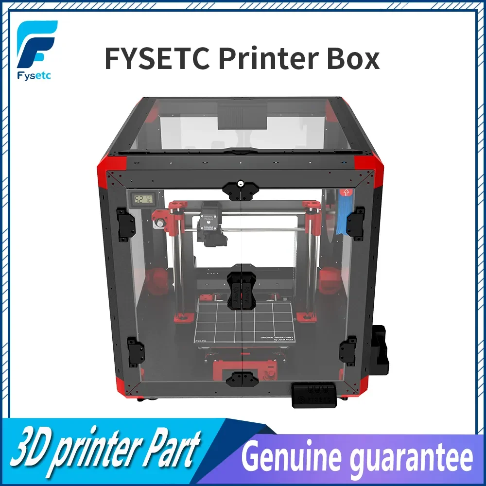 Prusa-Geh-use-Metall-drucker-Box-Ger-usch-unterdr-ckung-mit-LED-Licht ...