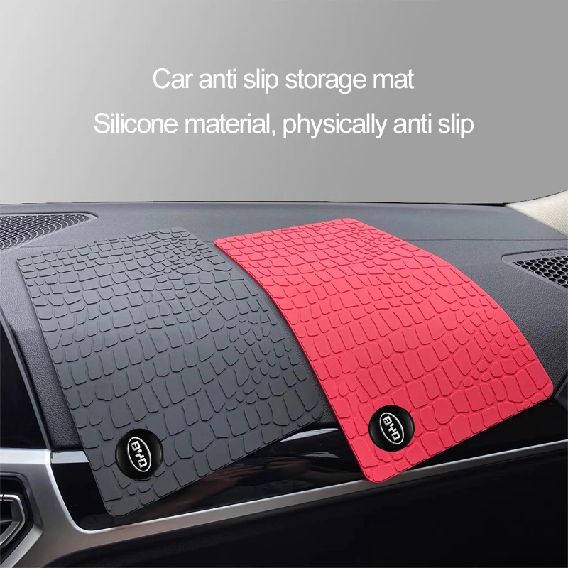 Car Dashboard Storage Anti Slip Pad Phone Store Items Mat For BYD Atto ...