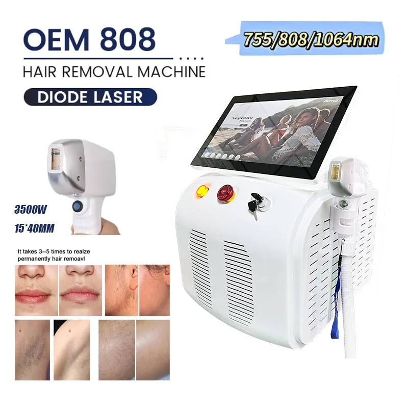 2024-Best-3500W-3-Wavelength-808nm-diode-laser-hair-removal-machine ...
