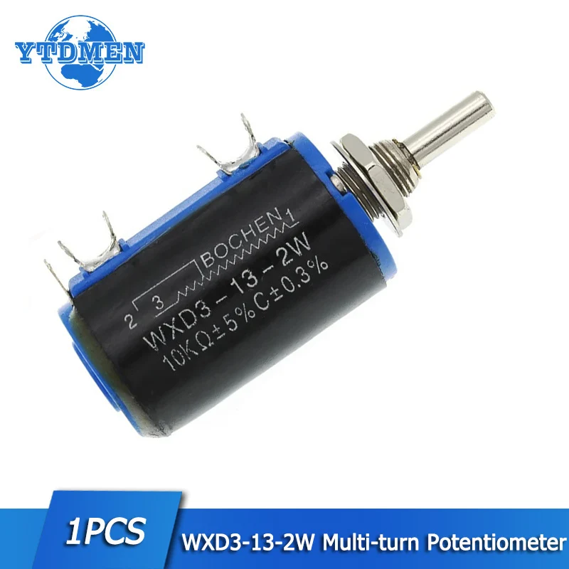 1PCS WXD3-13-2W Precision Multi-turn Potentiometer 1K 2.2K 3.3K 4.7K 6 ...