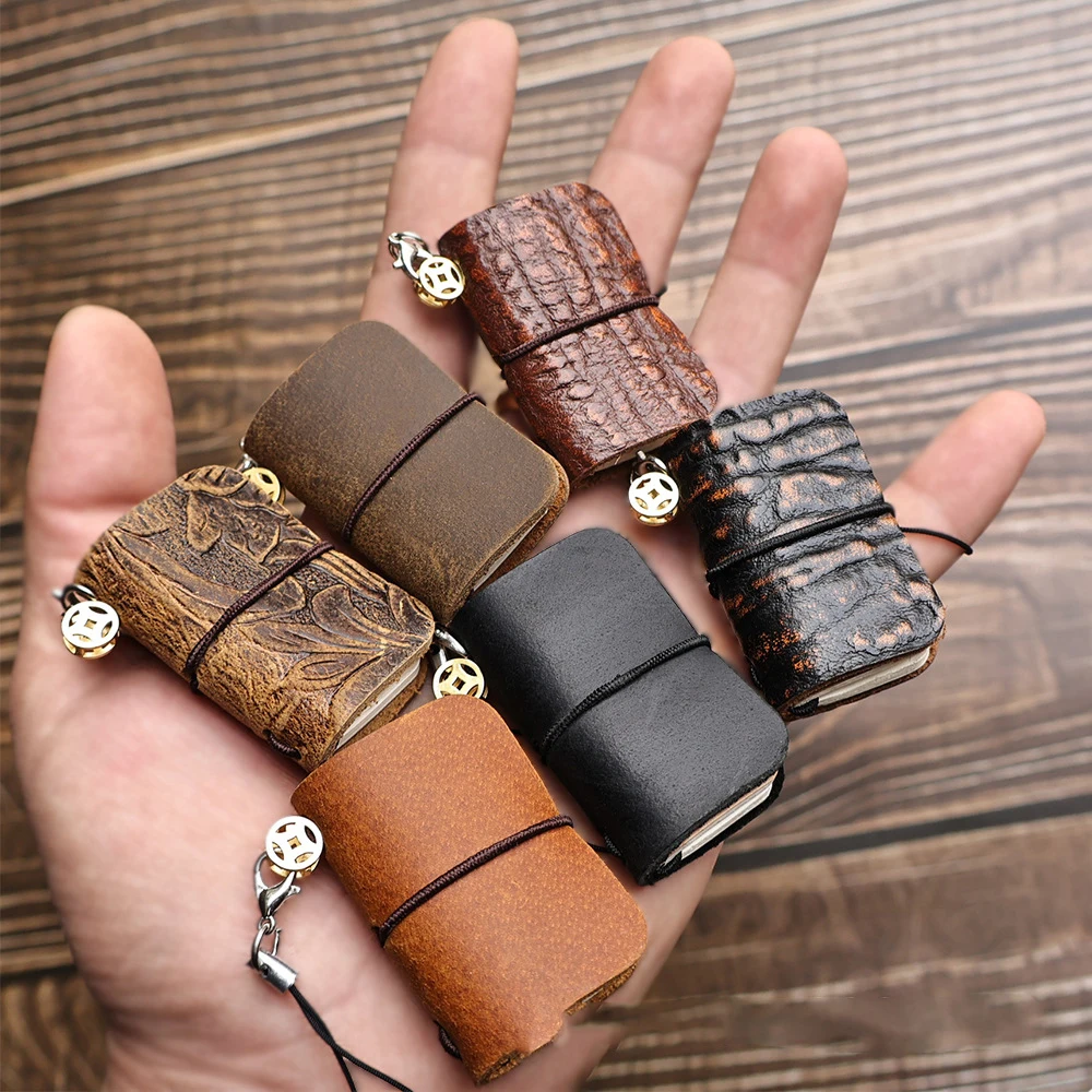 Super-Mini-Pocket-Notebook-Creative-Cowhide-Handmade-Jewelry-Notepad ...