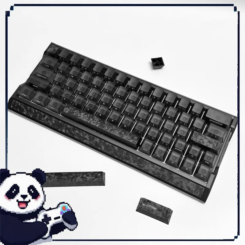 Forged Carbon Fiber Keycaps Oem Height Wooting60/Rog Magnetic Switch ...
