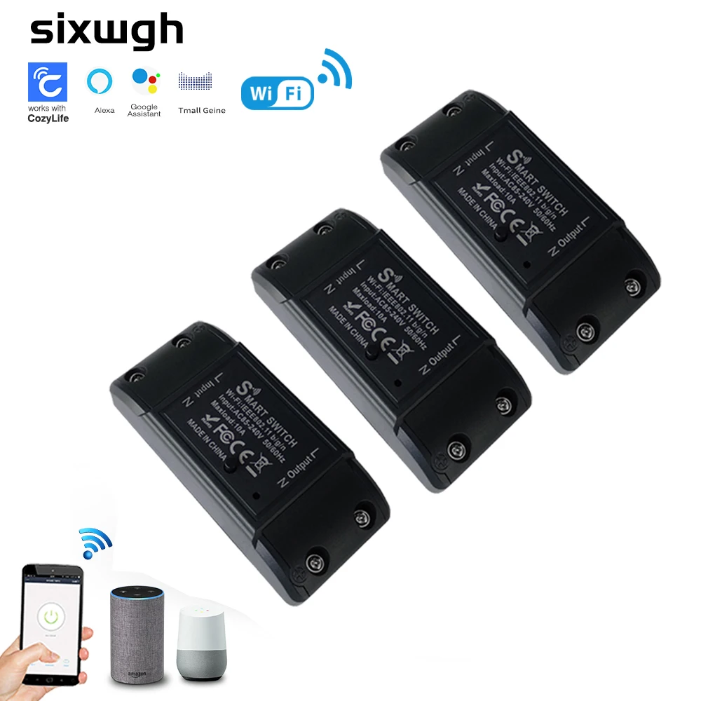 SIXWGH-Smart-Home-WIFI-Switch-Cozylife-App-Remote-Light-Switches ...