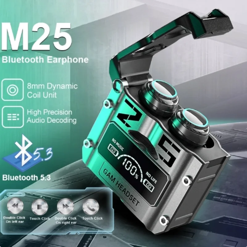Original-M25-TWS-Wireless-Headphones-Earphones-Bluetooth-Touch-Control ...