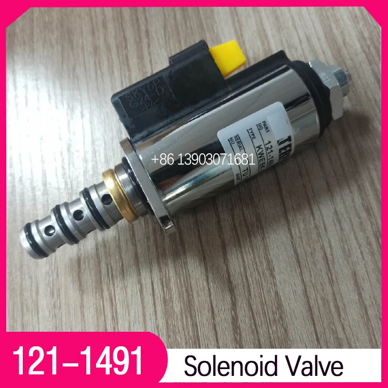 Original-New-E230B-E320C-E320D-E325B-Pilot-Safety-Lock-Solenoid-Valve ...