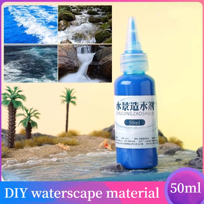 50ml-Diorama-Water-Effect-Paste-Flowing-Water-Static-Water-Waterfall ...