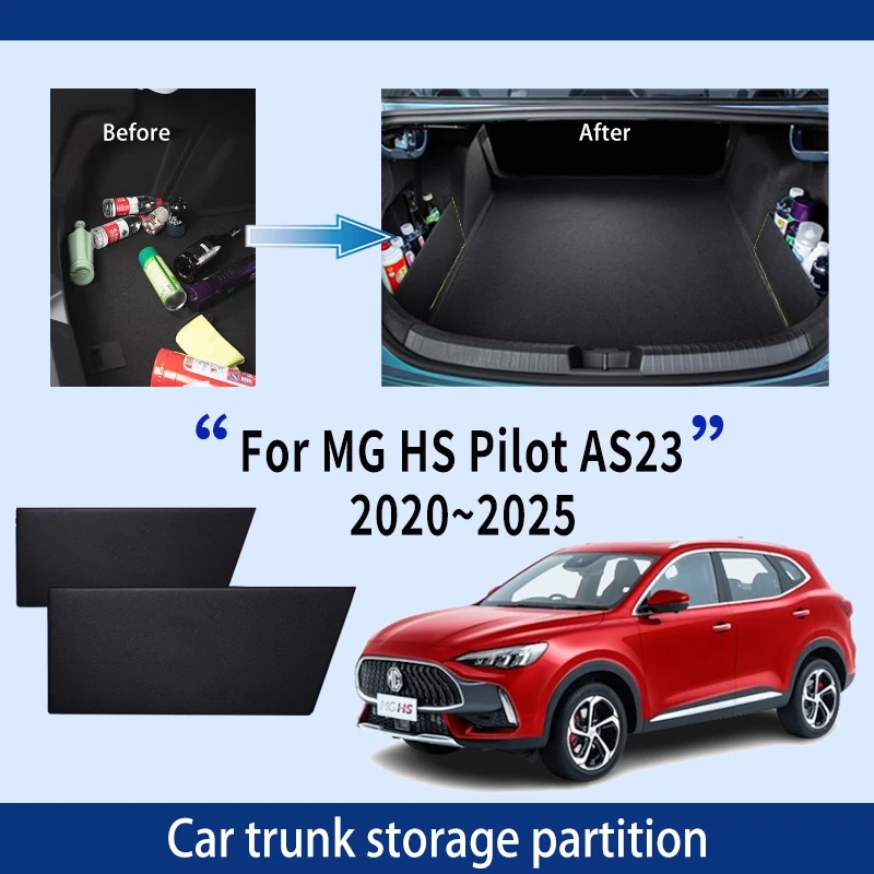 For MG HS Pilot AS23 2020~2025 2021 Car Thickening Trunk Storage ...