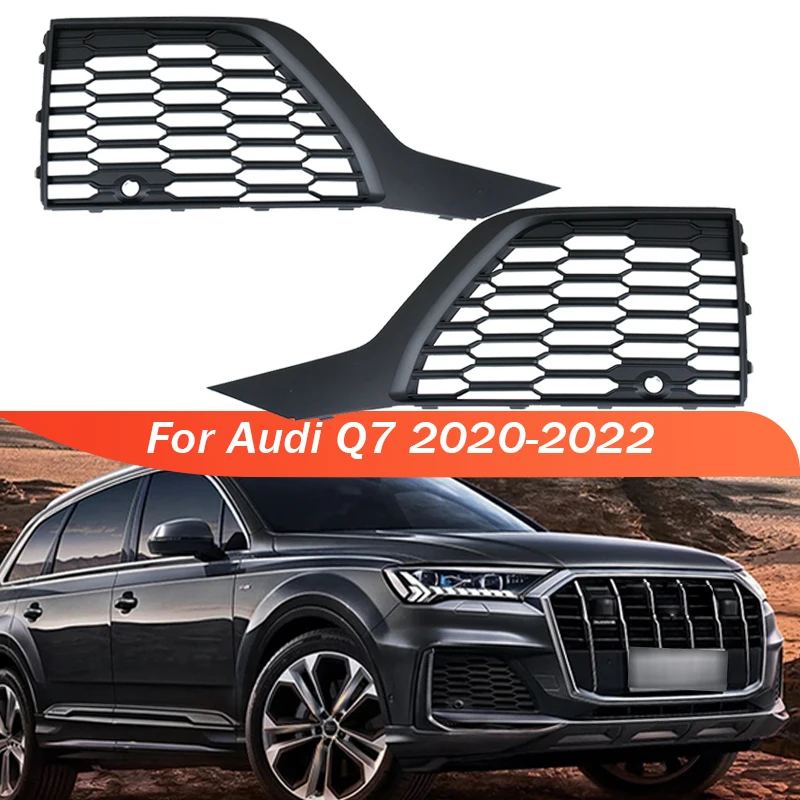 Car Front Insurance Fog Light Frame Black Fog Lamp Cover Grille For ...